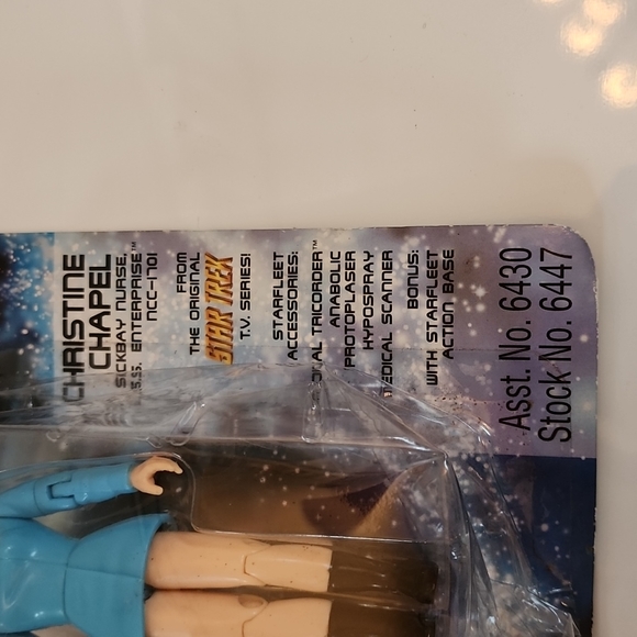 Star Trek | Toys | New Vintage 995 Star Trek Nurse Christine Chapel ...